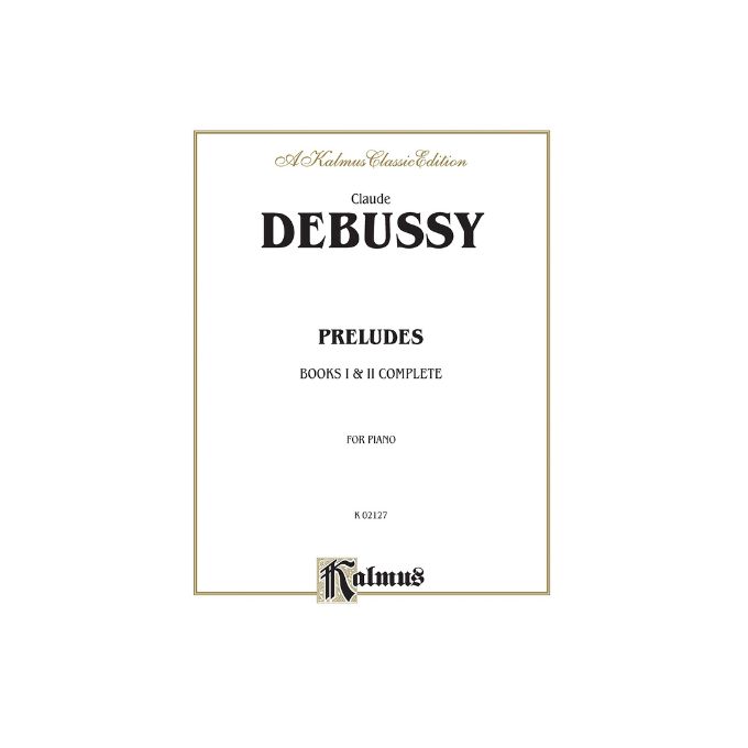 Preludes, Books I and II Complete (Kalmus Edition) - Theme Music